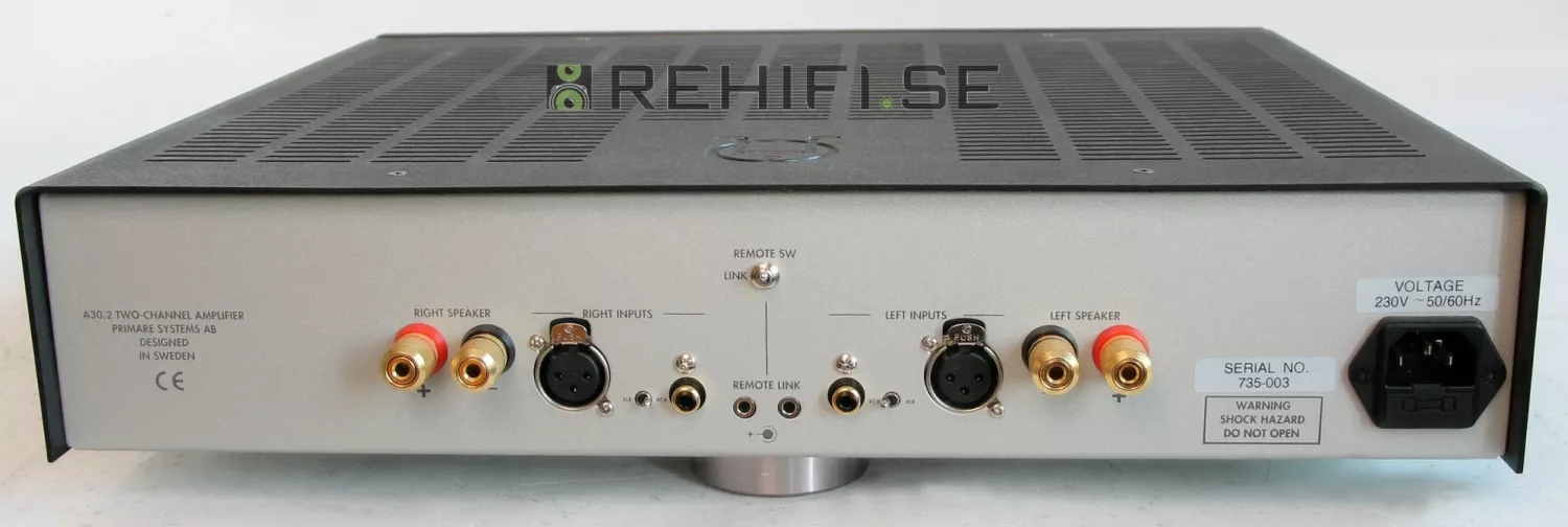 Primare A30.2 begagnat slutsteg från Rehifi