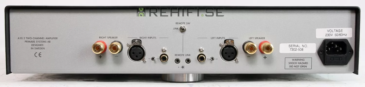 Primare A30.2 begagnat slutsteg från Rehifi