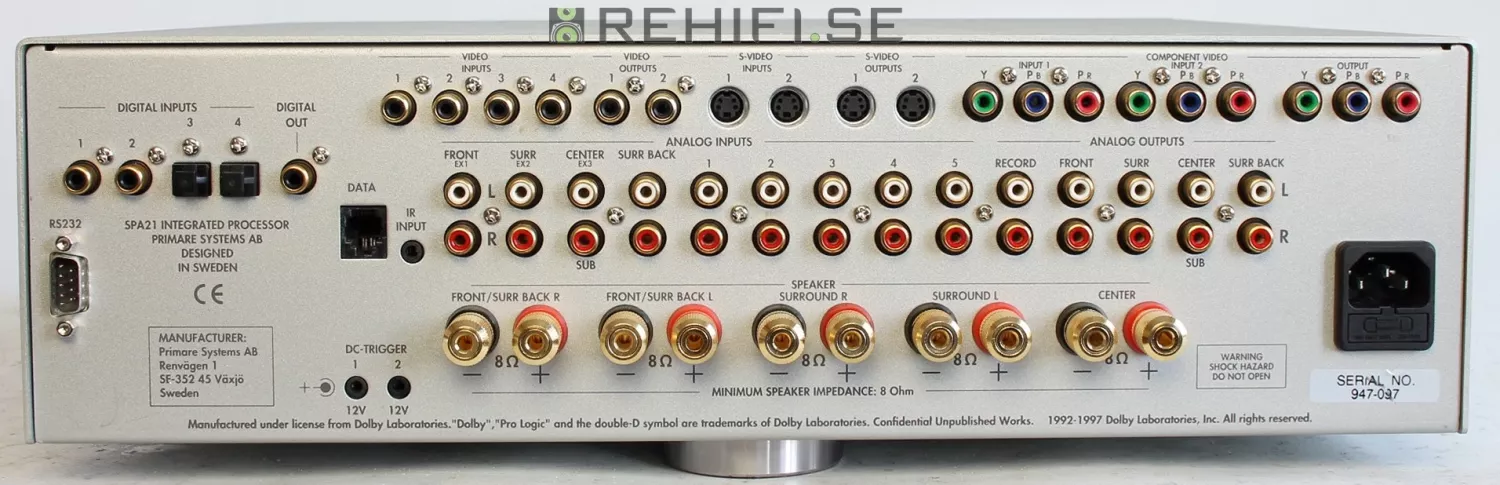 Primare SPA21 förstärkare från Rehifi