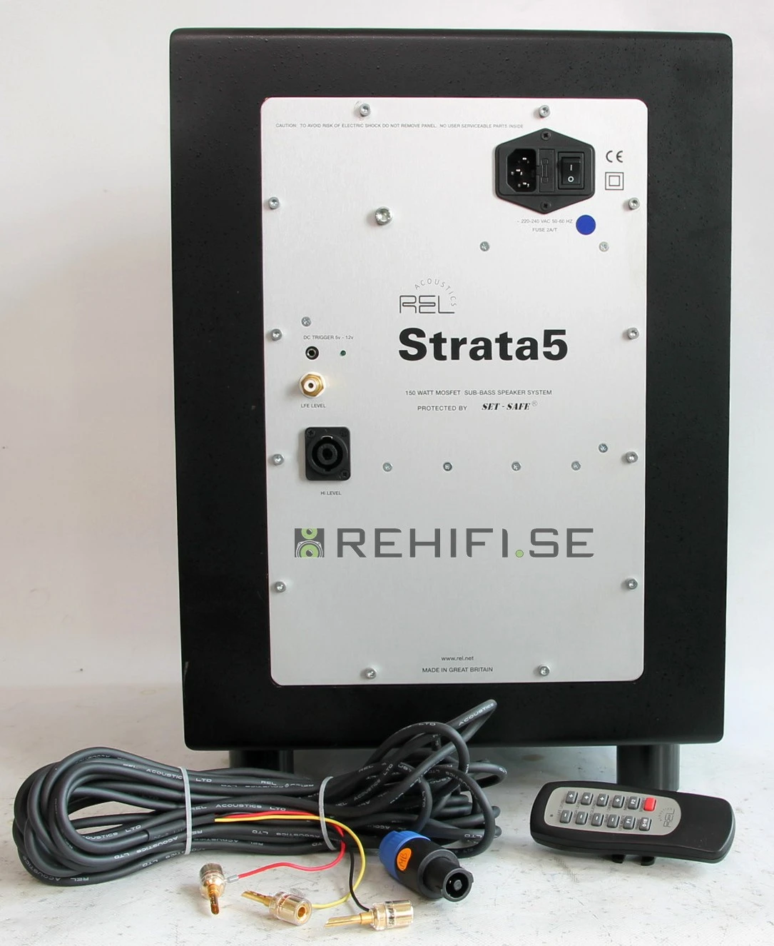 REL Strata 5 begagnad subwoofer från Rehifi