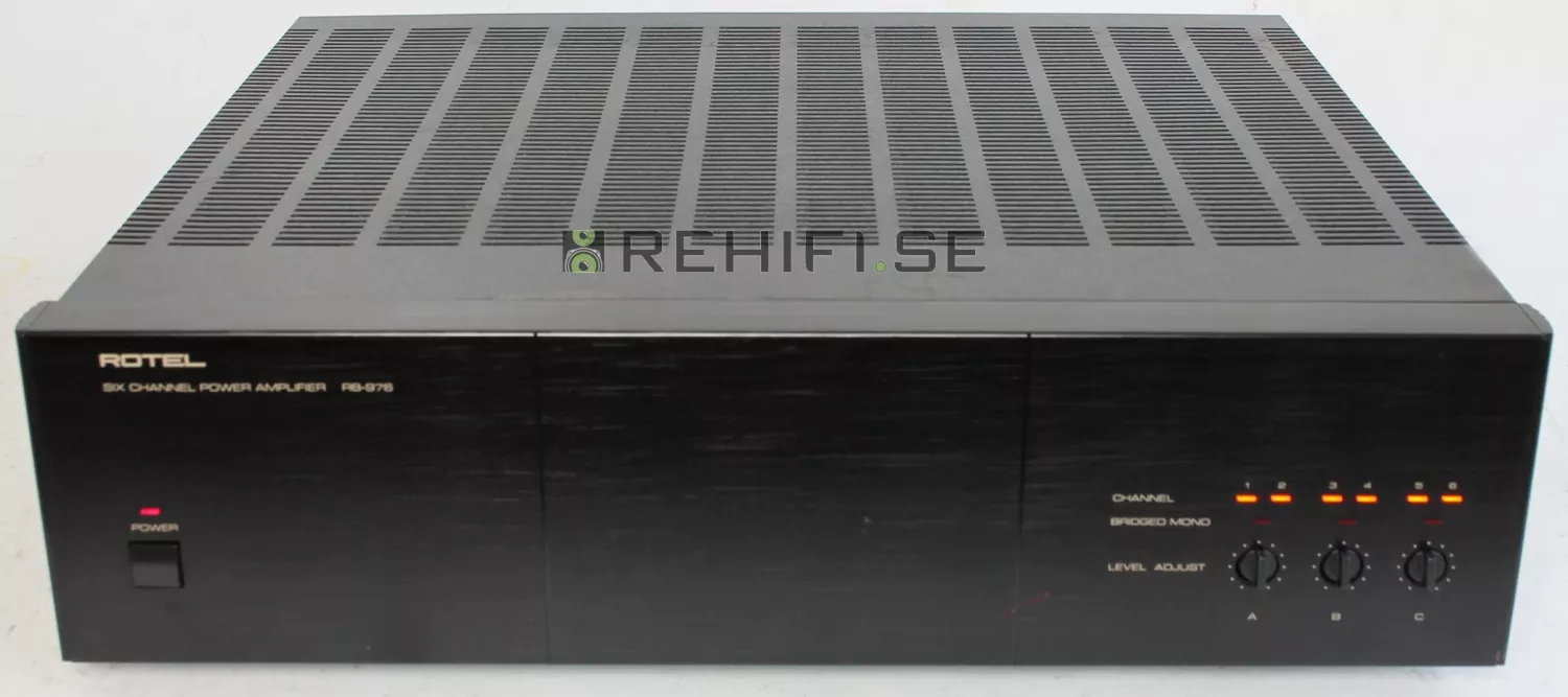 Rotel RB-976 begagnat slutsteg från Rehifi