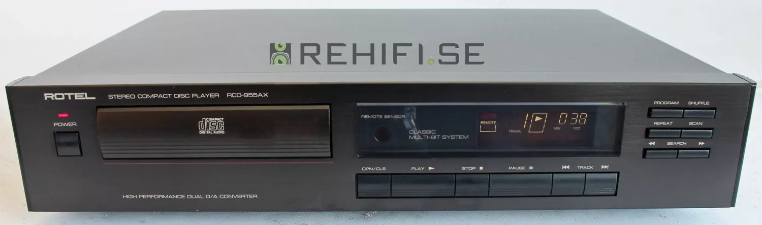Rotel RCD-955AX begagnad CD spelare från Rehifi