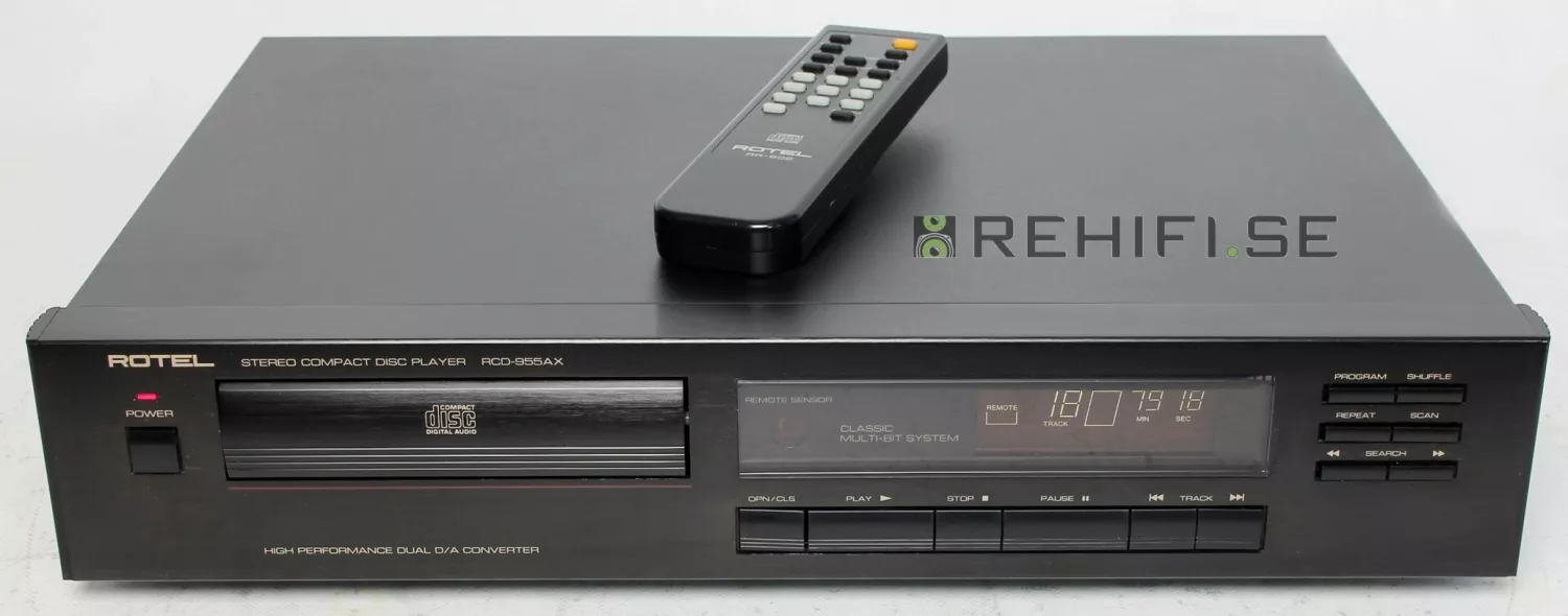 Rotel RCD-955AX begagnad CD spelare från Rehifi
