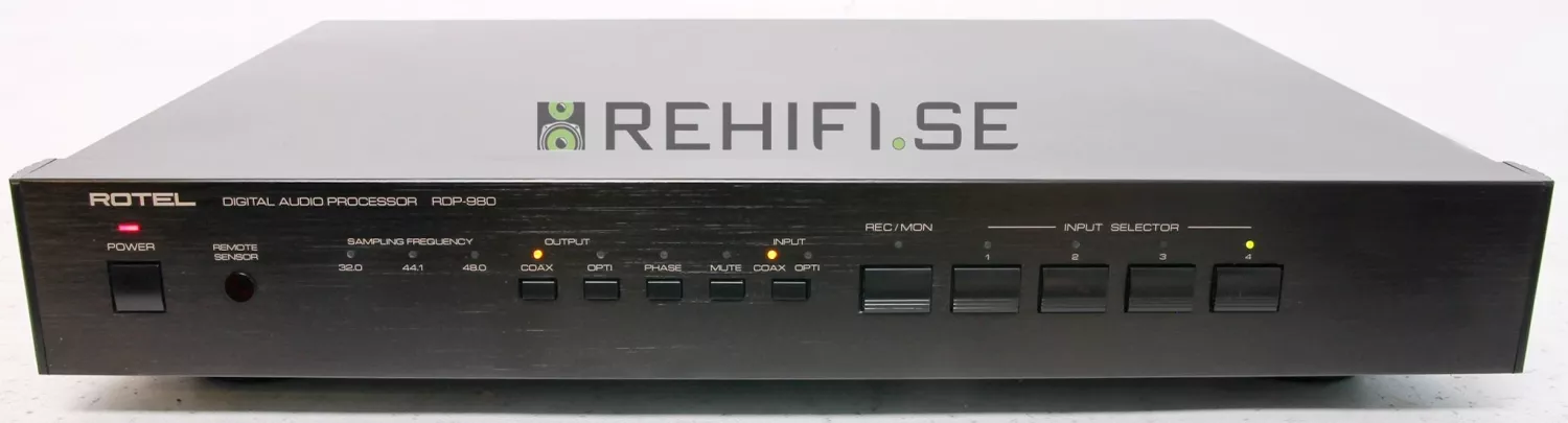 Rotel RDP-980 begagnad DAC / D/A omvandlare från Rehifi