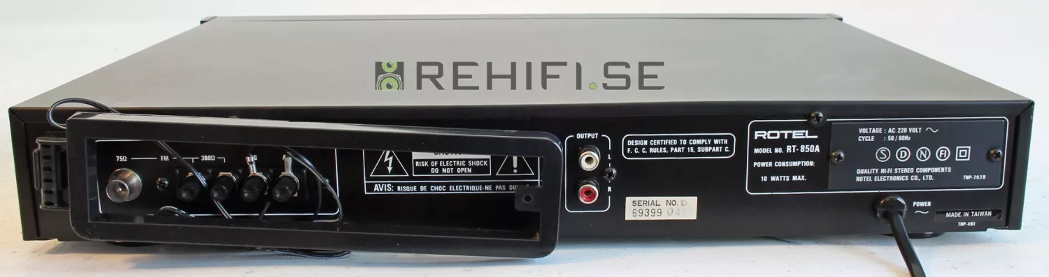 Rotel RT-850A begagnad tuner från Rehifi