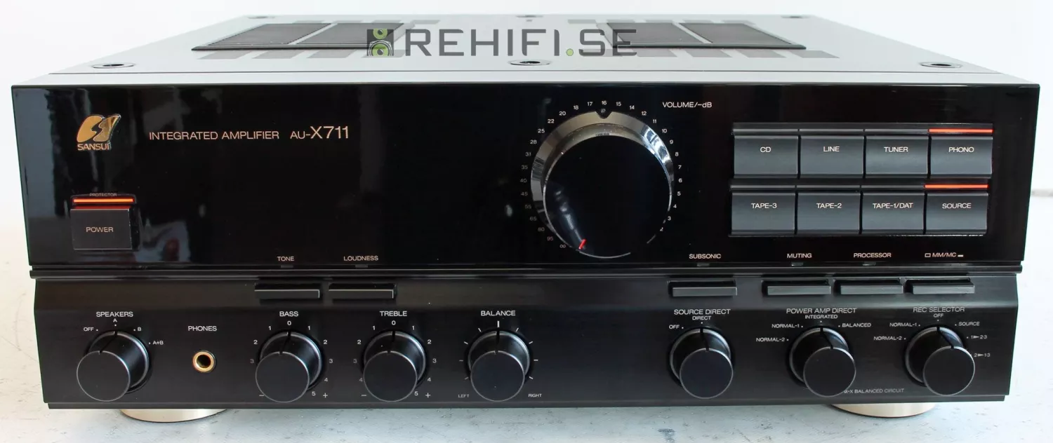 Sansui AU-X711 begagnad förstärkare från Rehifi
