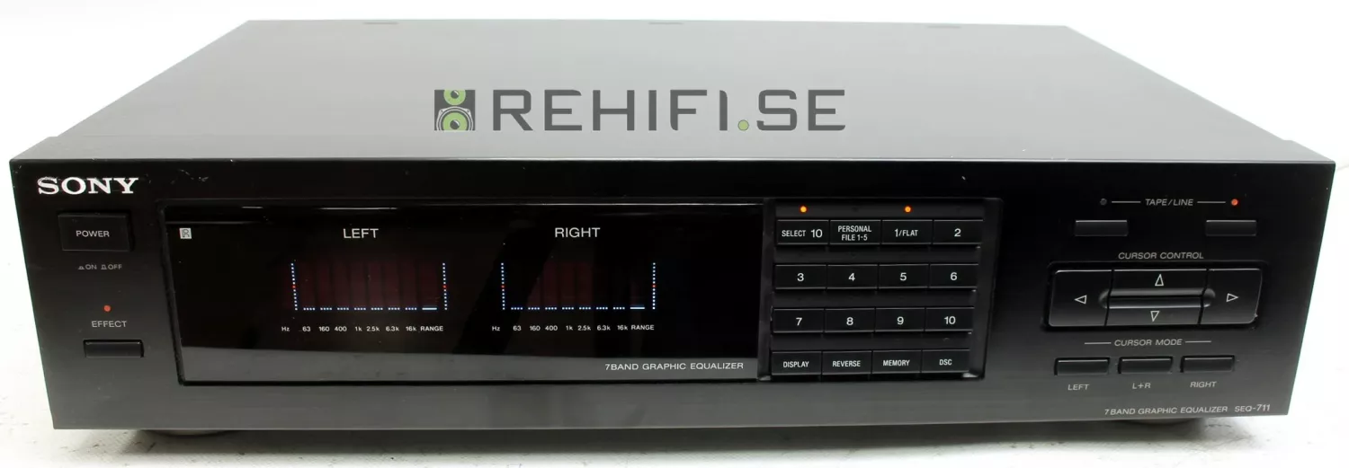 Begagnad equalizer Sony SEQ-711 från Rehifi