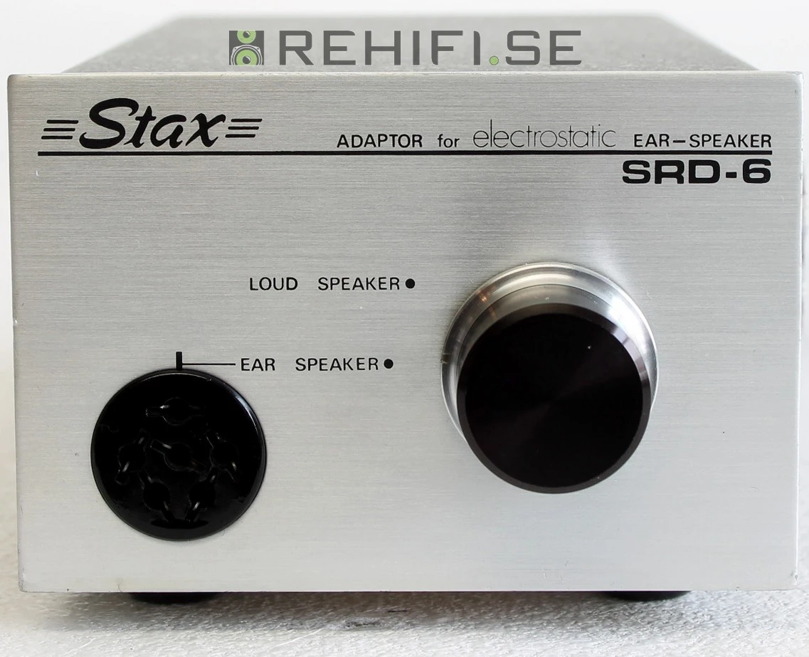 Stax SR-5 + SRD-6 begagnade elektrostathörlurar + drivenhet från Rehifi
