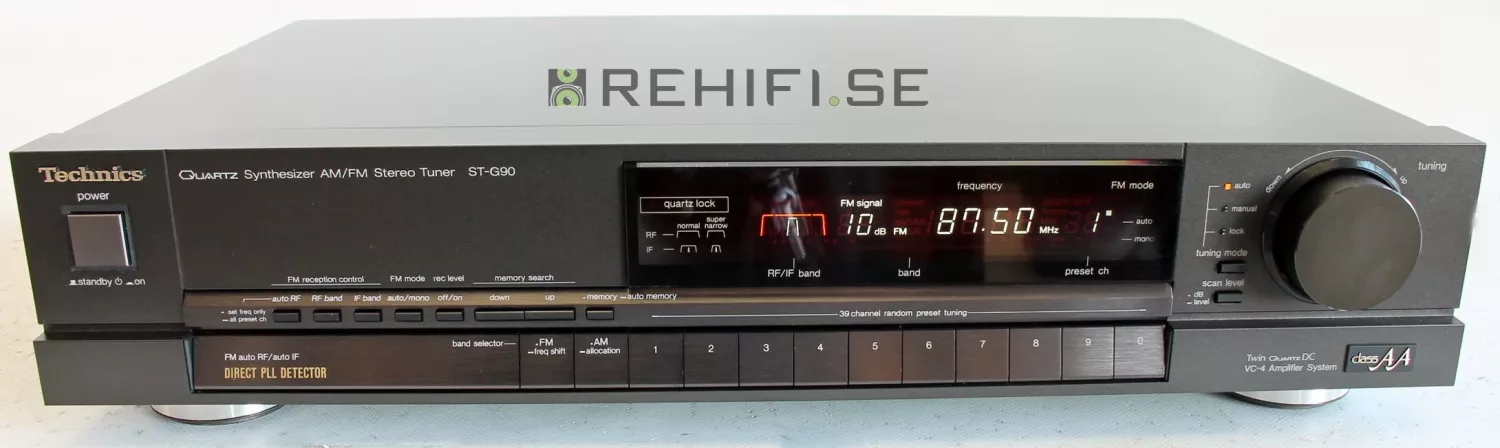 Technics ST-G90 begagnad tuner från Rehifi