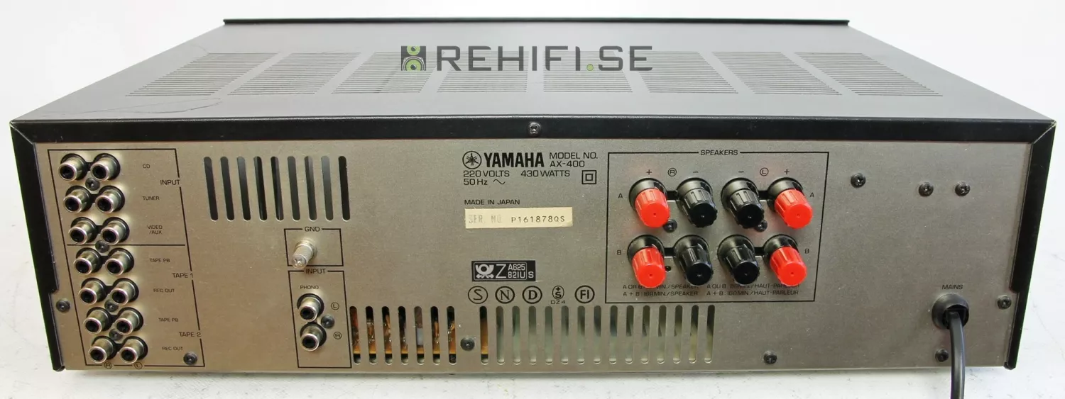 Yamaha AX-400 begagnad förstärkare från Rehifi
