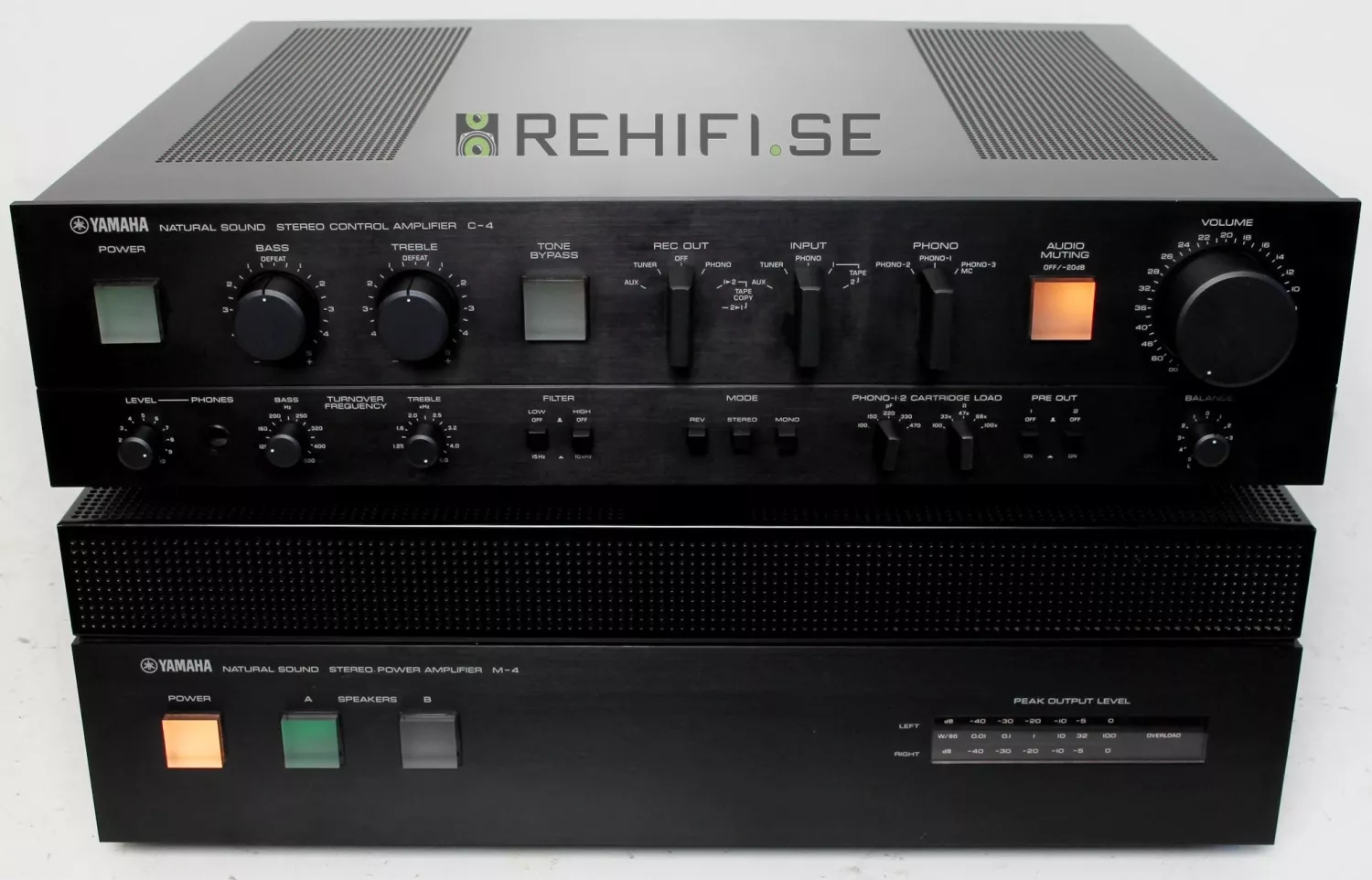 Yamaha C-4 + M-4