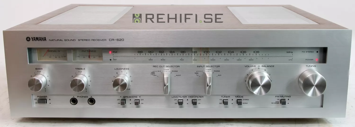 Yamaha CR-620 begagnad receiver från Rehifi