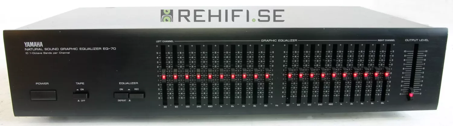 Yamaha EQ-70 begagnad equalizer från Rehifi