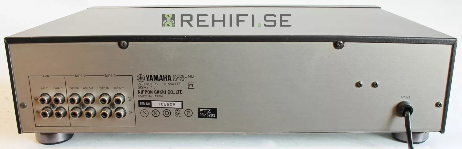 Yamaha GE-60 begagnad equalizer från Rehifi