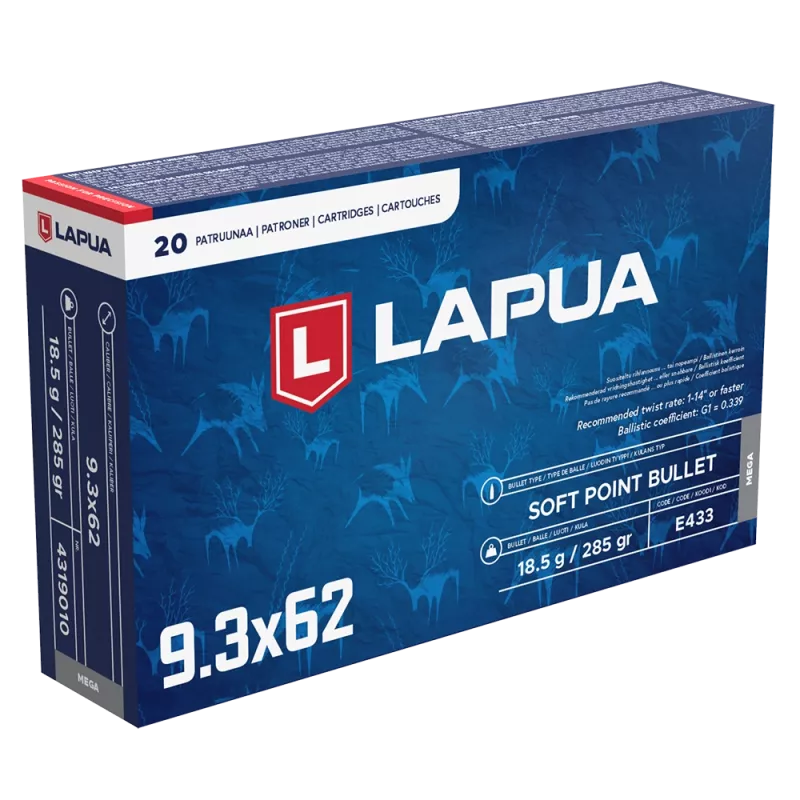 Lapua Mega 9,3x62 18,5g - Köp online på RMjakt.se