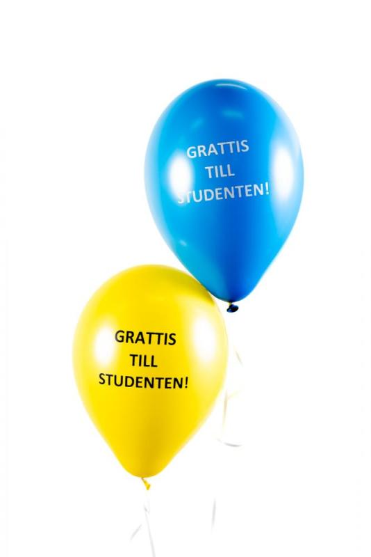 Ballonger grattis till studenten 25-pack