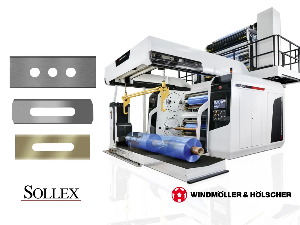 Blades for Windmöller & Hölscher film machines | Sollex