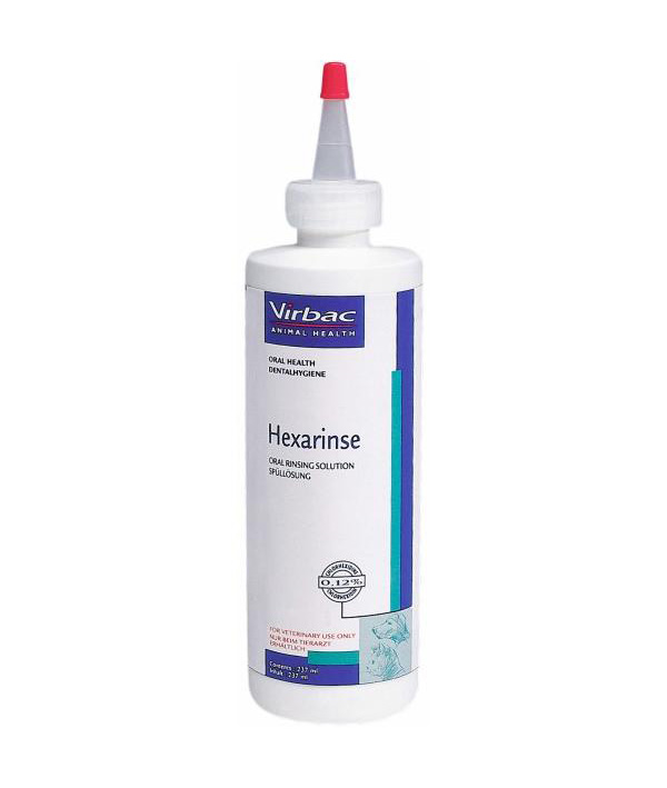 Virbac Hexarinse Munskölj, 237 ml