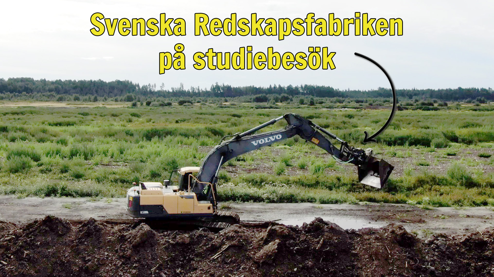 Specialbeställd skopa in action!