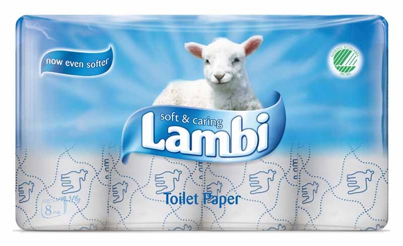 Toalettpapper Lambi Dekor 3-lg