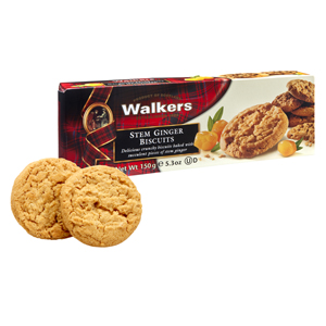 Walkers Stem Ginger Biscuits 150g