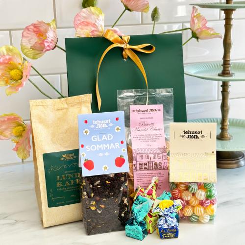 Gåvoset & presentkorgar | Tehuset Java