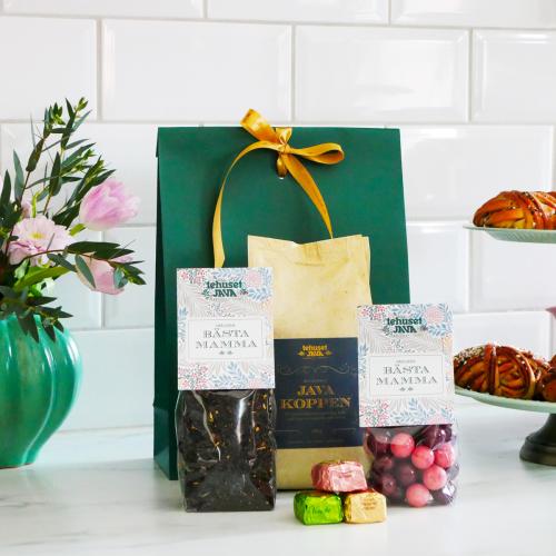 Gåvoset & presentkorgar | Tehuset Java