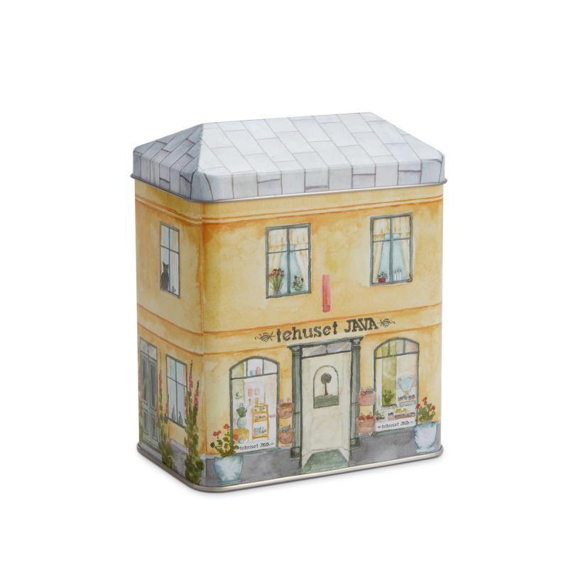 Plåtburk Tehuset Java Huset