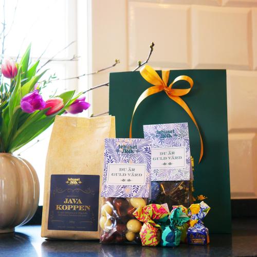 Gåvoset & presentkorgar | Tehuset Java