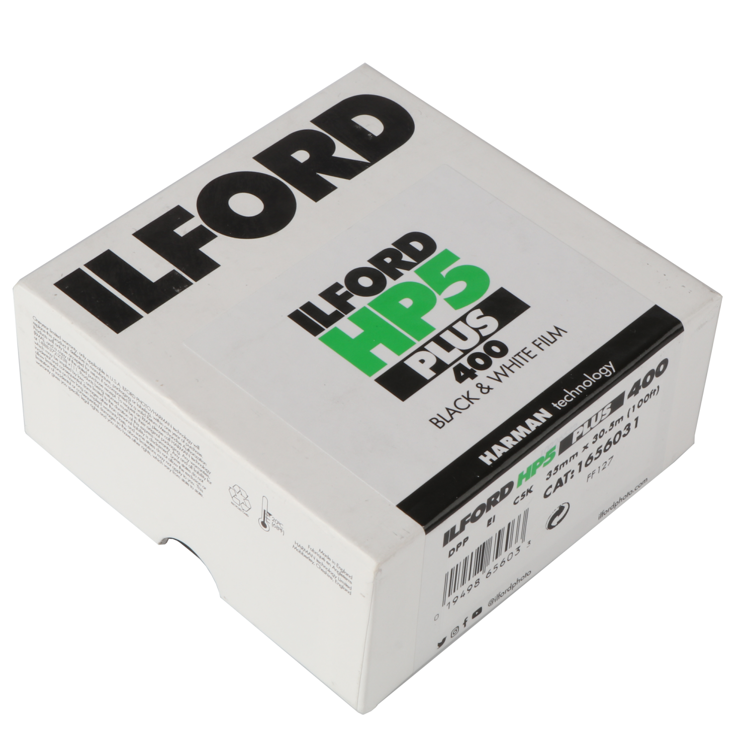 ILFORD HP5 PLUS 400 30,5M RÅFILM EXP.DATE 01/2029