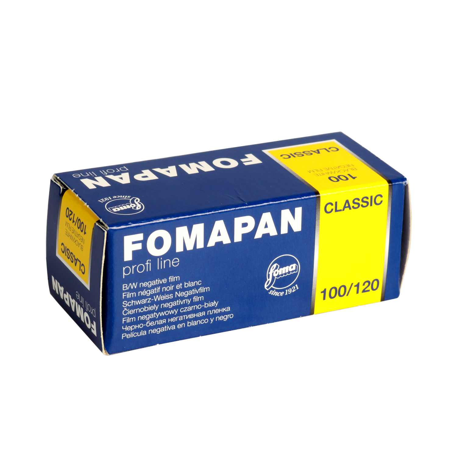 FOMAPAN 100 CLASSIC 120 SPOLE 1ST