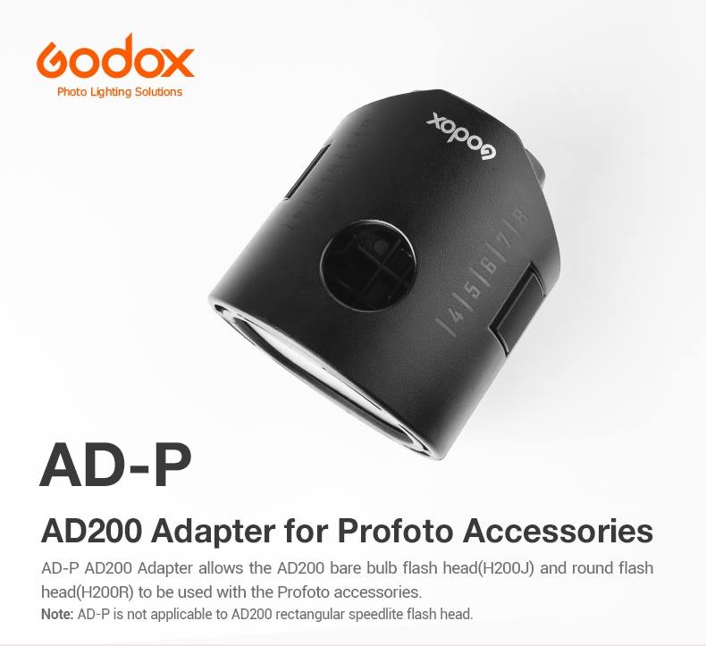 GODOX AD-P ADAPTER FÖR PROFOTO AD200PRO