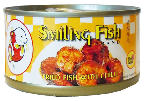 Fried Fish with Chili 90g Smiling Fish