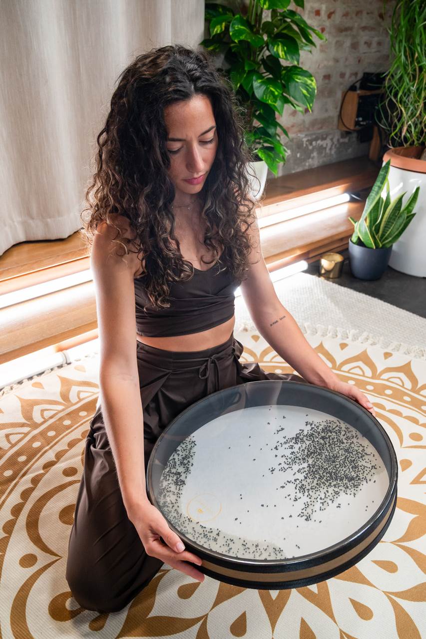 Meinl Percussion Woven & Synthetic Head Wave Drum 18'', WD18WB-WH