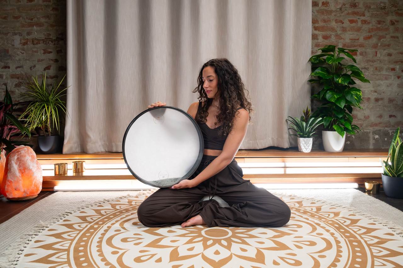 Meinl Percussion Woven & Synthetic Head Wave Drum 18'', WD18WB-WH