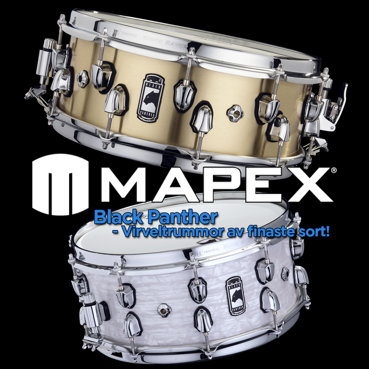Mapex Black Panther Snares