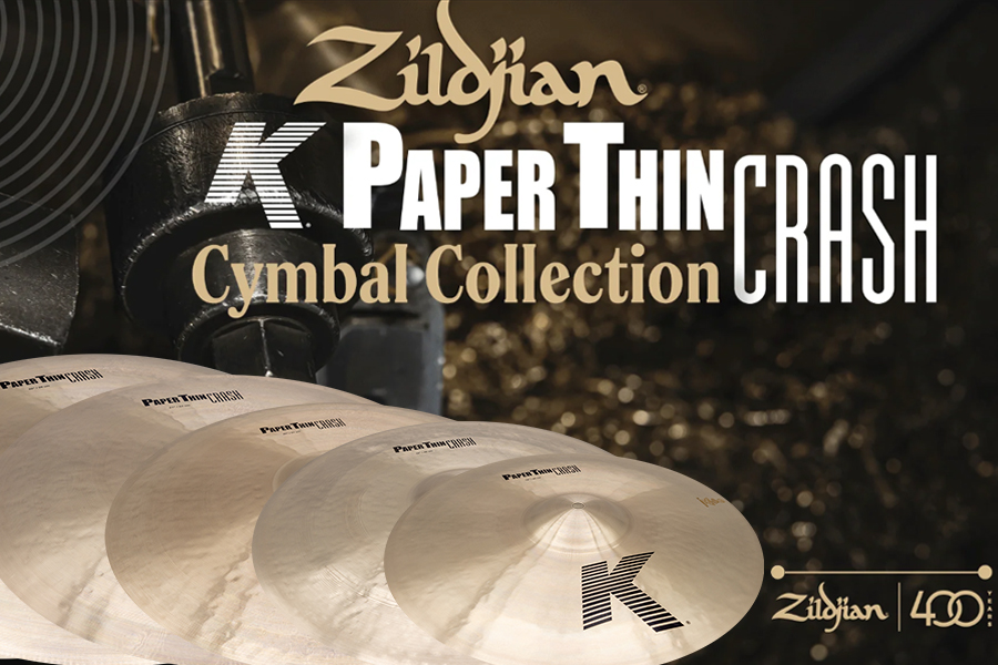 Zildjian K Paper Thin Crashes: The New Sound of Jazz, Fusion, Pop, Rock ...