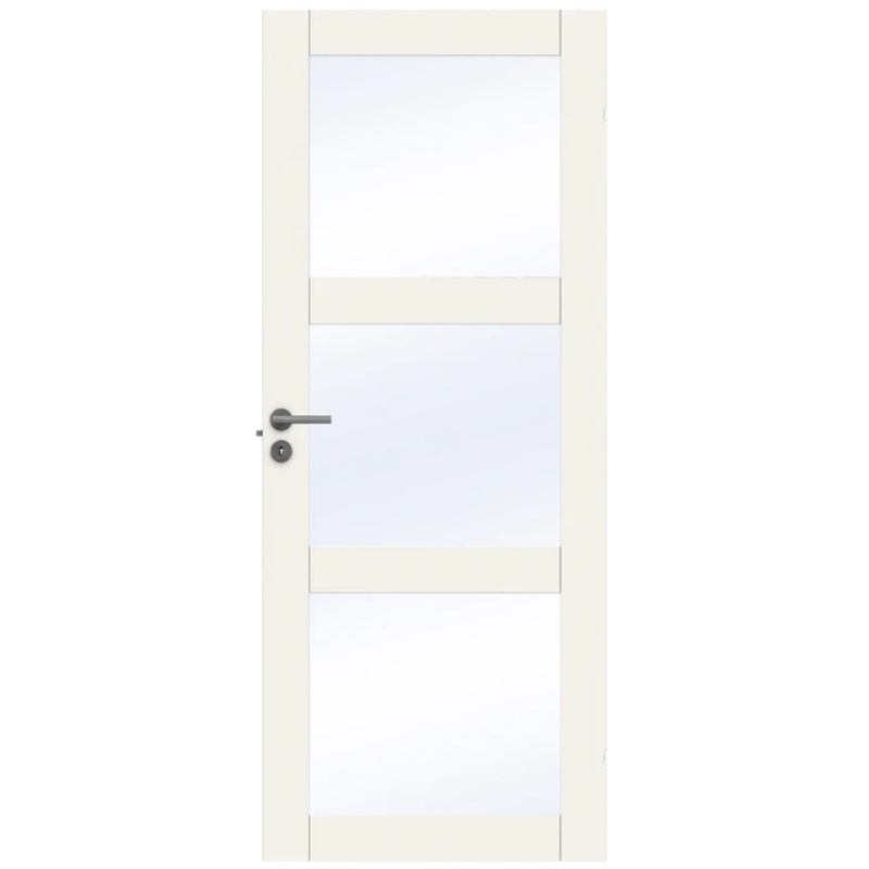 Innerdörr Swedoor Unique GW03L Glas Vit NCS-S 0502-Y
