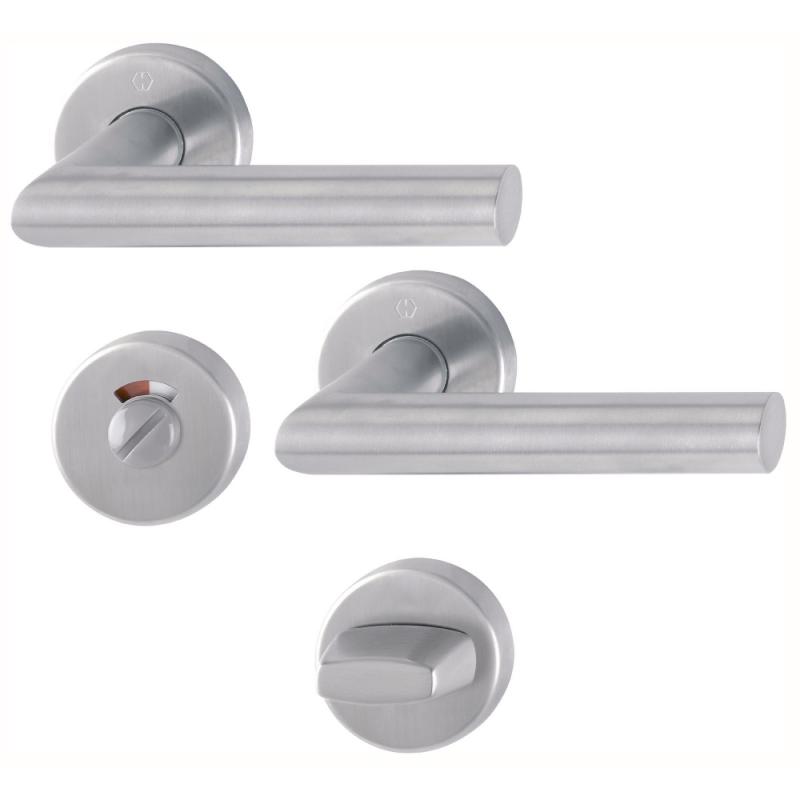 Innerdörrhandtag WC Amsterdam F69, 37-42 mm Hoppe