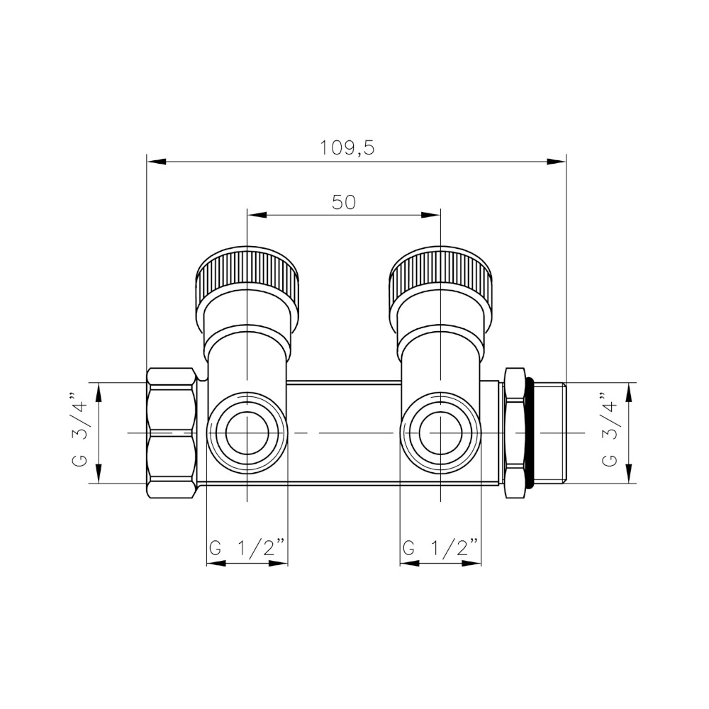 LK Manifold UNI-Distance G20/4xG15