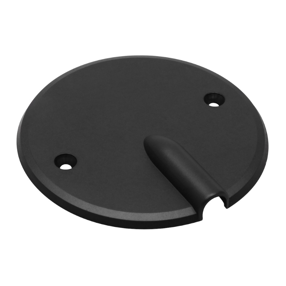 Cover With Outlet For Junction Box Black Malmbergs 1420666