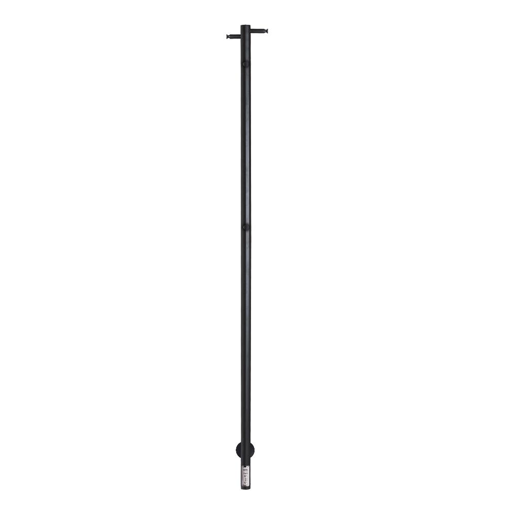 Uno Plus Handdukstork 1480x30mm Matsvart Rostfri Kriss uno-plus-handdukstork-1480x30mm-matsvart-rostfri-kriss