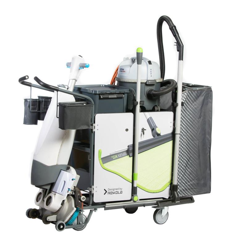 Rekola Motion M3-IMO är en smart städvagn