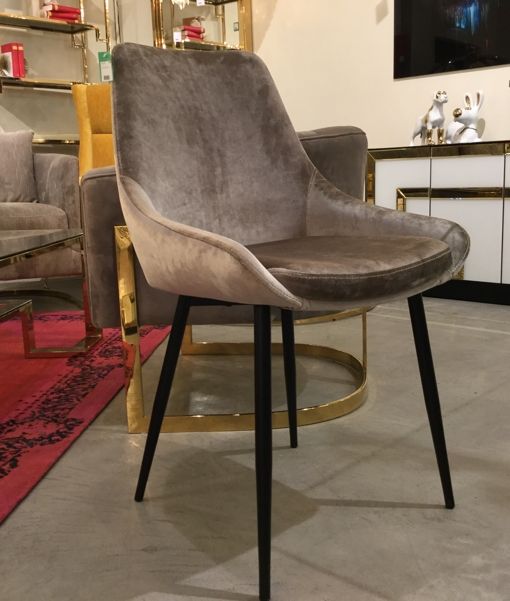 Stol Sammet och Champagne