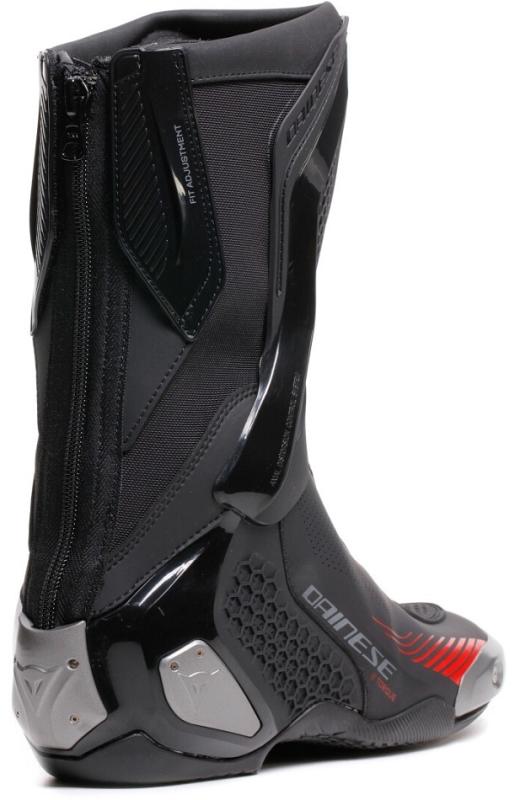 Dainese Torque 4 Air Stövel Svart/Fluo-Röd